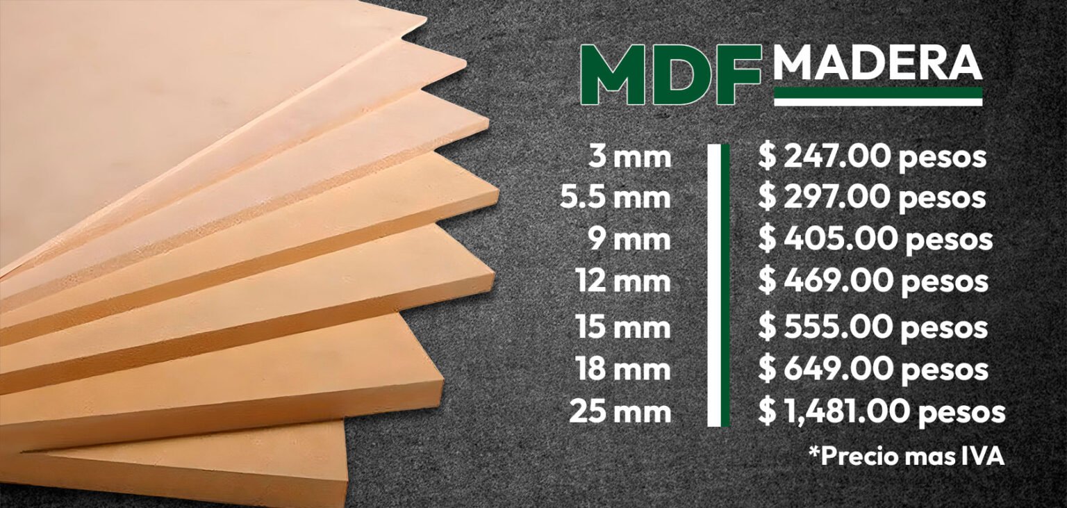 Madera MDF - MDF