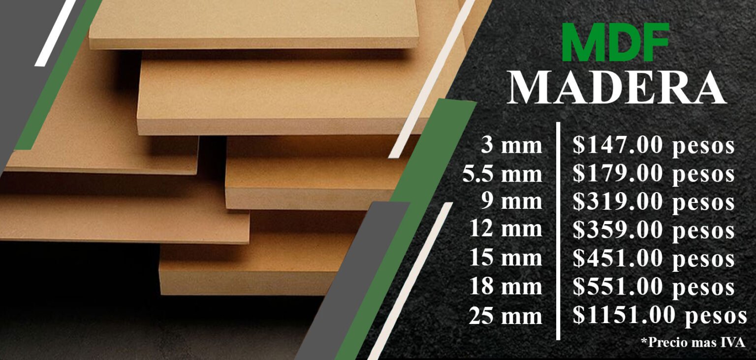 Madera MDF - MDF
